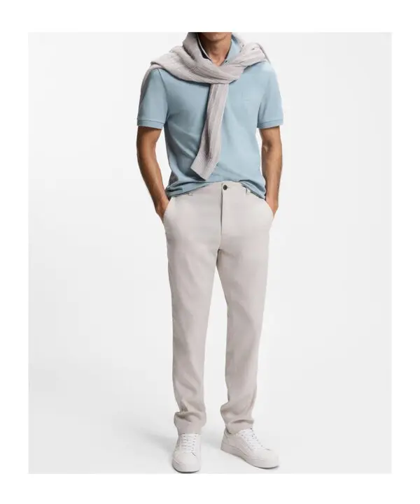 Hugo Boss Zipup Lapel Shortsleeve Shirt