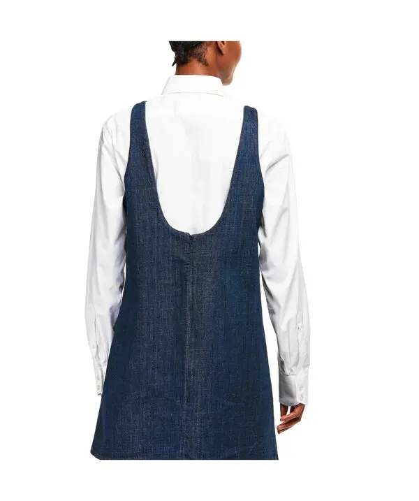 AMI Paris Denim Mini Dress