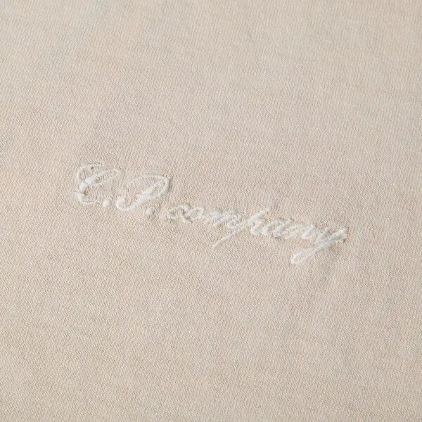 C.P. COMPANY Shortsleeve Zipup Polo Shirt