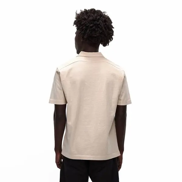 C.P. COMPANY Shortsleeve Zipup Polo Shirt