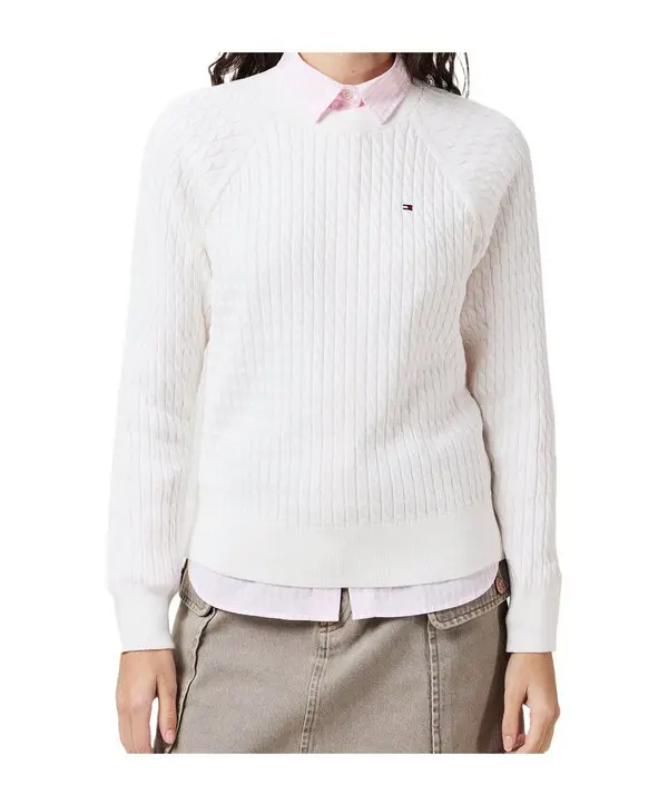 Tommy Hilfiger Crewneck Cableknit Sweater