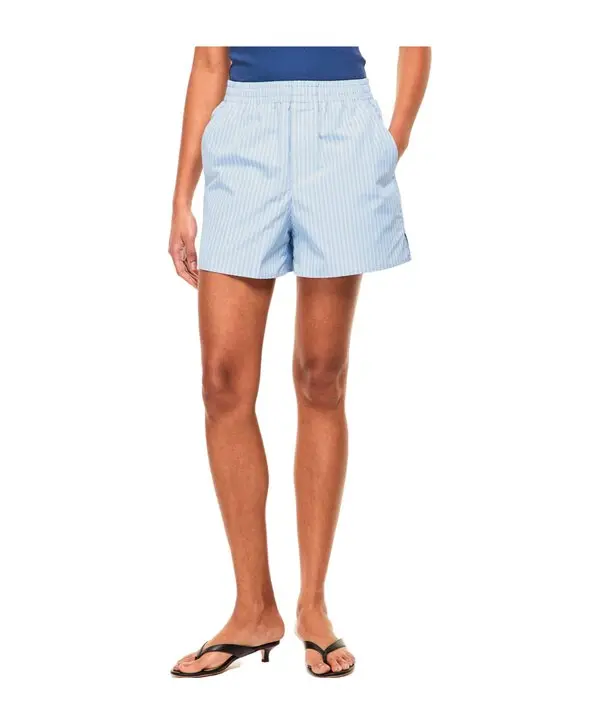AMI Paris Striped Short Style