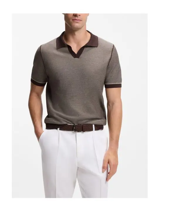 Hugo Boss Shortsleeve Knit Polo Shirt