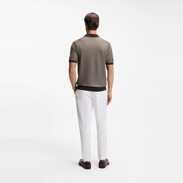 Hugo Boss Shortsleeve Knit Polo Shirt - No