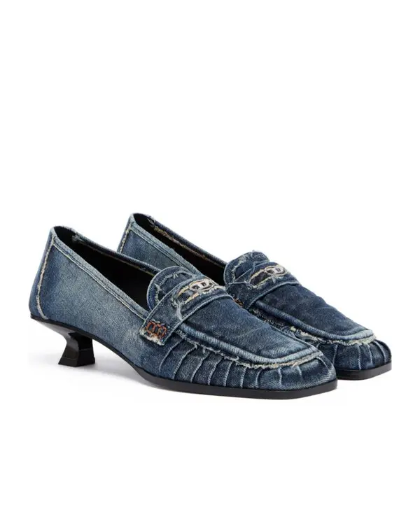 DIESEL® D Amber Moc 30 Loafer Heeled Pumps