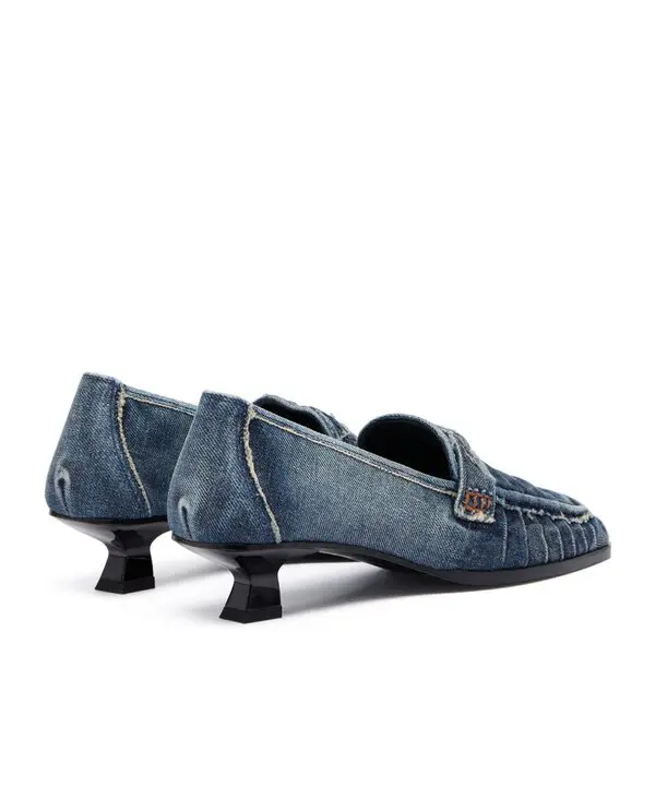 DIESEL® D Amber Moc 30 Loafer Heeled Pumps