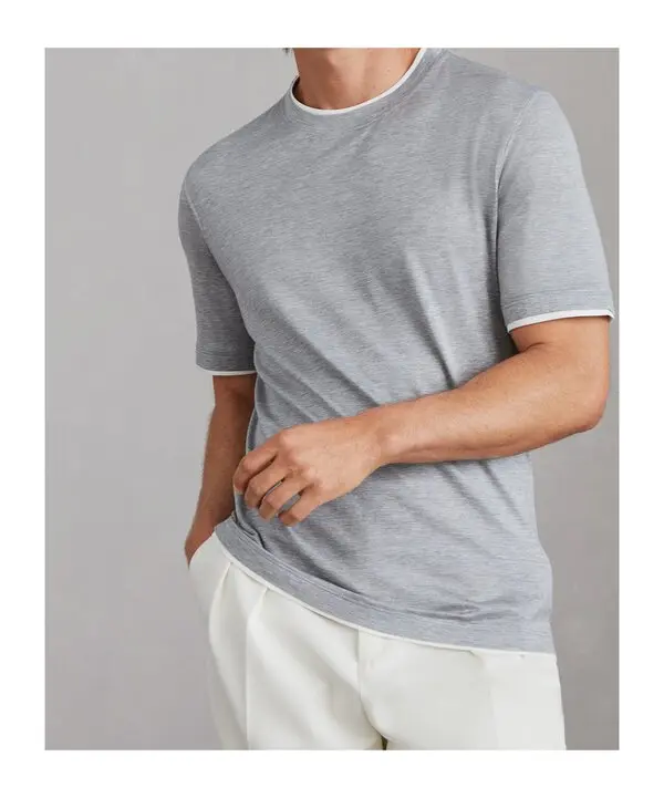 Brunello Cucinelli Lightweight Jersey Crewneck T-shirt