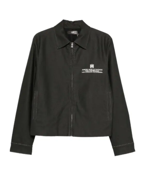 Amiri Logo Zip-up Jacket
