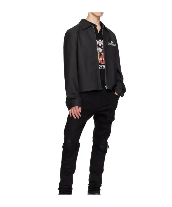 Amiri Logo Zip-up Jacket