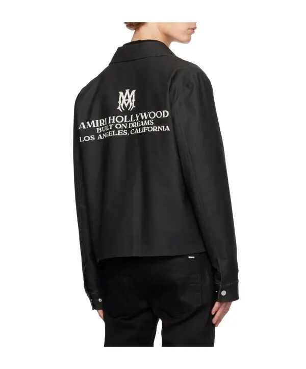 Amiri Logo Zip-up Jacket