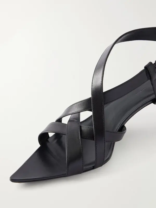 Khaite Sadie 55 Leather Sandals