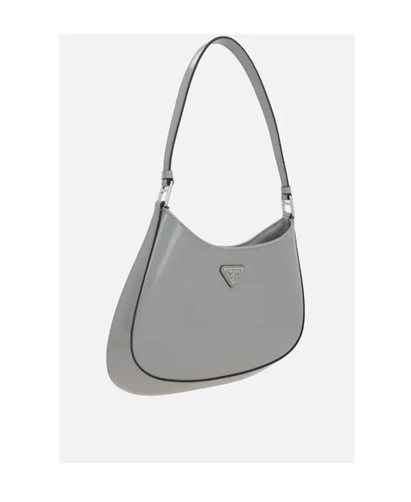 Prada Cleo Brushed Leather Shoulder Bag