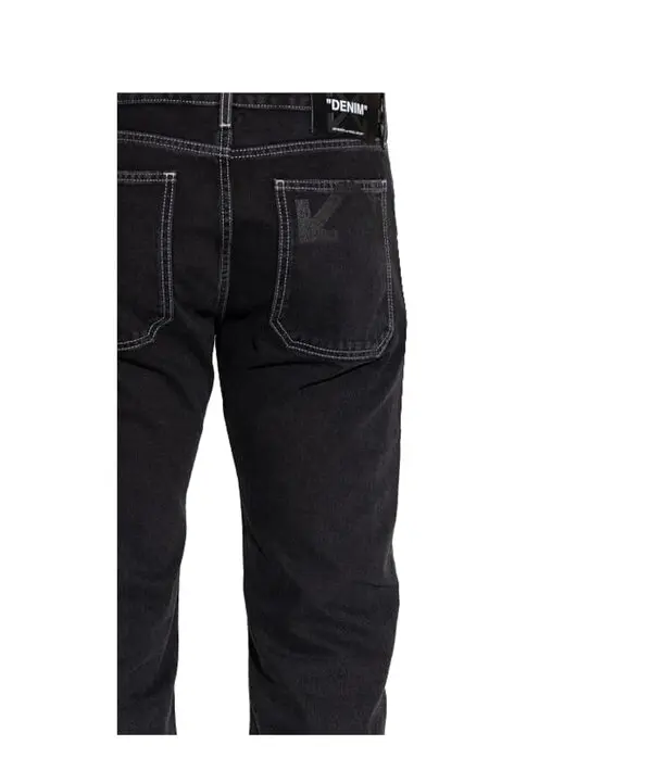 Off-White Half Arrow Straight-leg Jeans