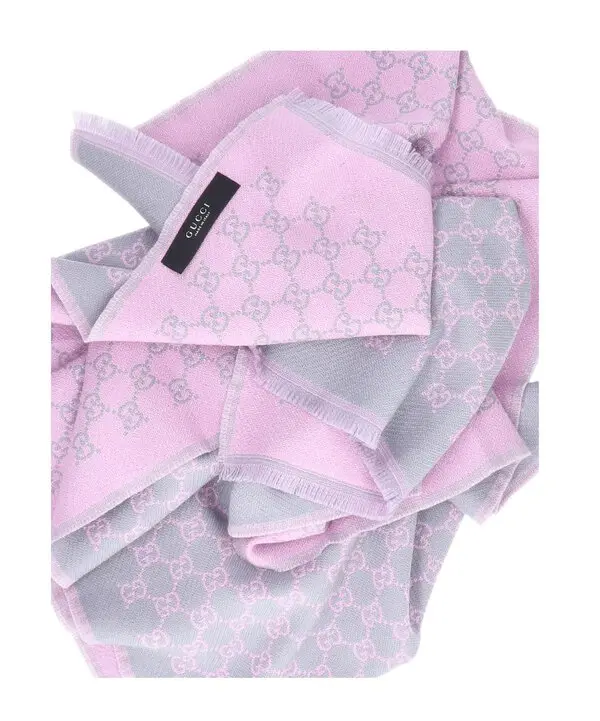 Gucci Gg Pattern Scarf