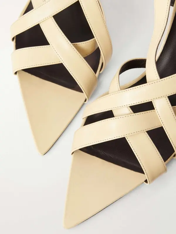 Khaite Sadie 14 Leather Sandals