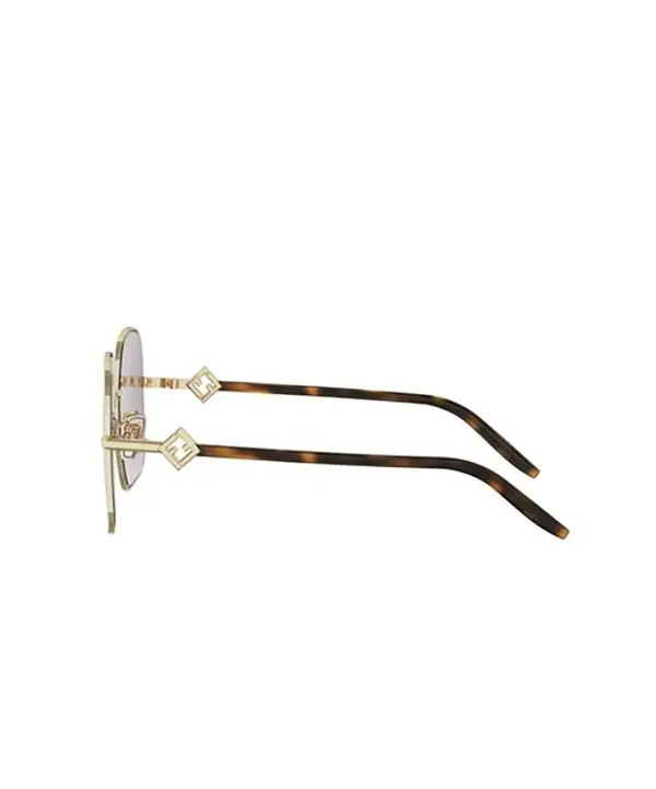 Fendi Geometric Frame Sunglasses