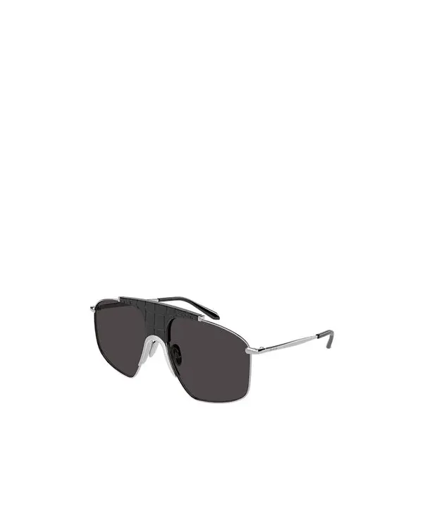 Alaïa Croc-effect Pilot-frame Sunglasses