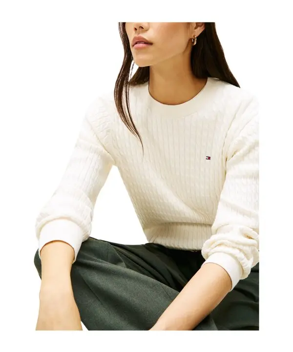 Tommy Hilfiger Cableknit Crewneck Sweater