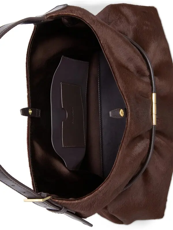 Balmain Sphynx Medium Bag In Pony-effect Leather
