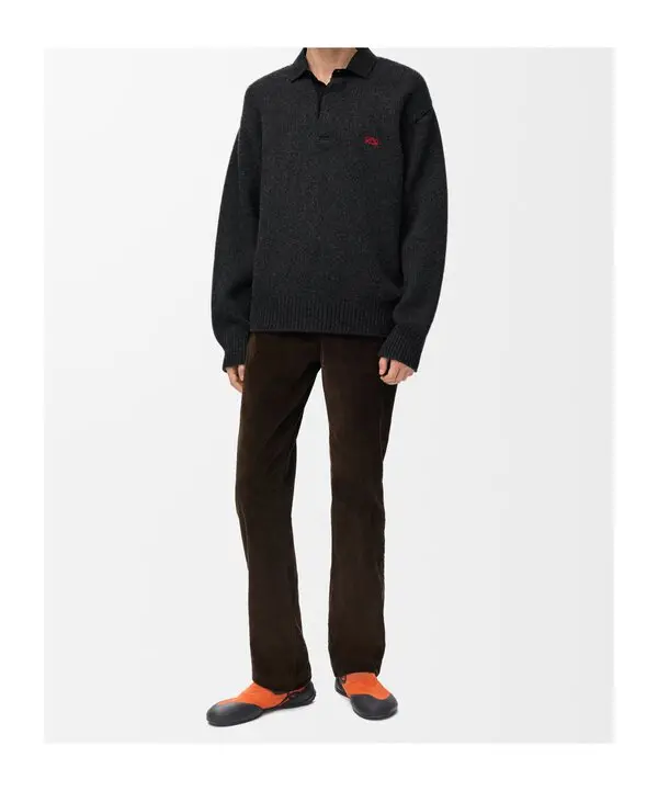 Loewe Trousers In Cotton Corduroy