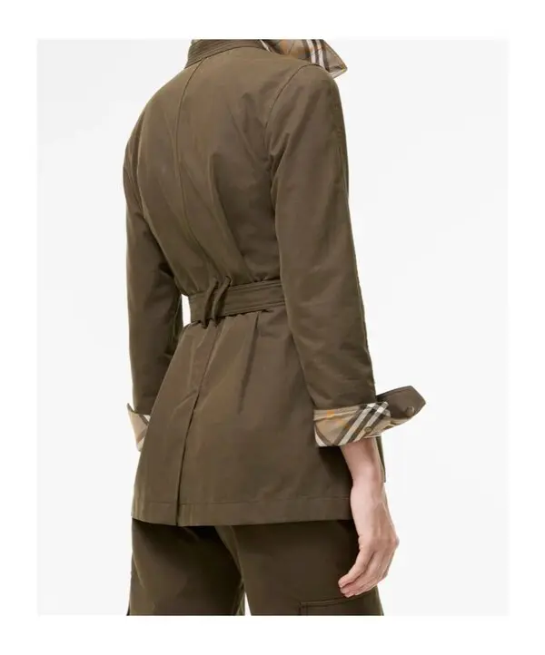 Burberry Gabardine Safari Jacket