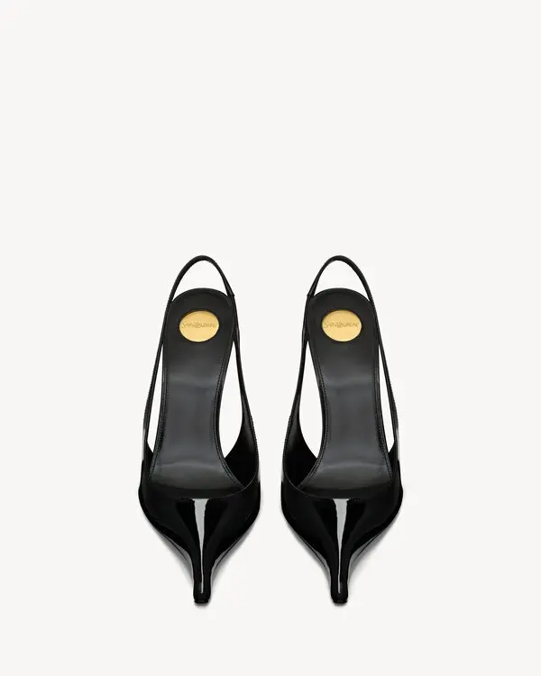 Saint Laurent Slingback Stiletto Sandals