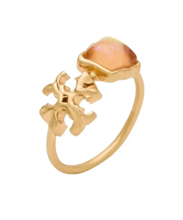 Tory Burch Minimalist Buckle-free Ring - Yellow