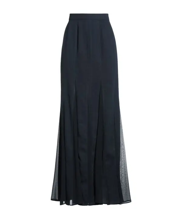 Max Mara Zip Fastening Flared Skirt - Black