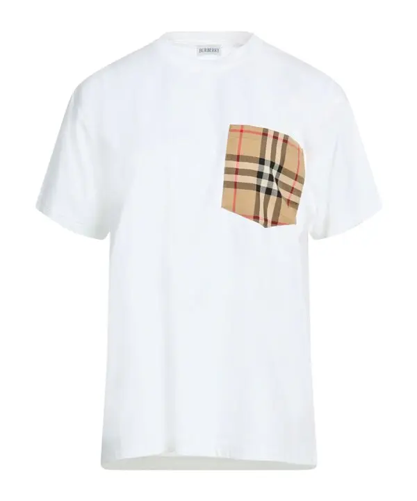 Burberry Solid Color T-shirt