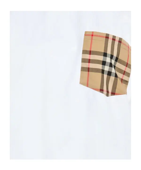 Burberry Solid Color T-shirt