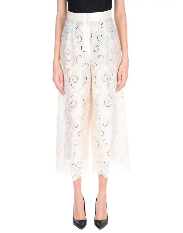 Dolce & Gabbana Lace Wide-leg Trousers