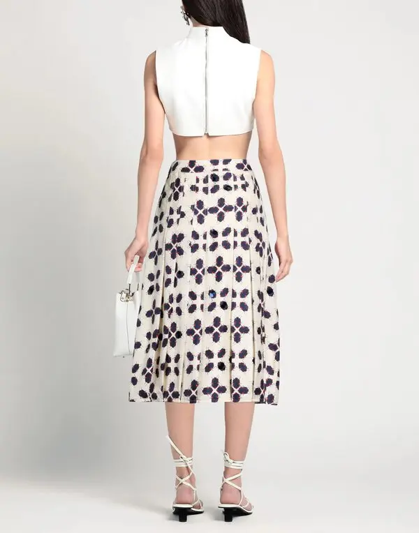 Tory Burch Colorful Pleated Skirt