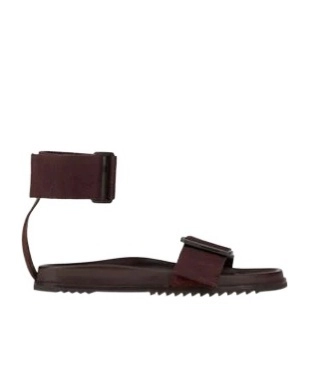 Rick Owens Plain Sandals - Black