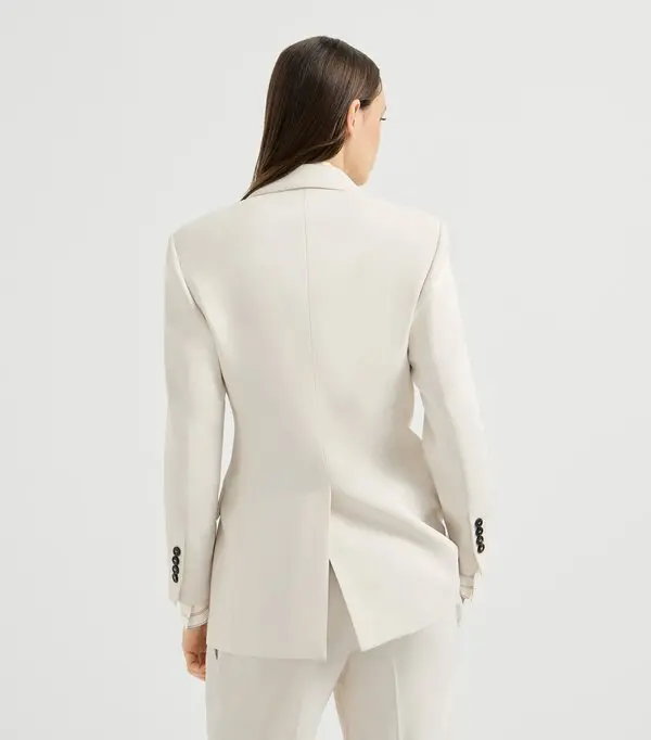 Brunello Cucinelli Comfort Viscose Couture Twill Blazer