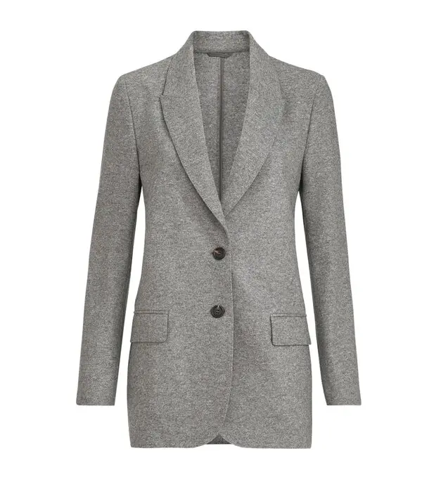 Brunello Cucinelli Cashmere Jersey Blazer
