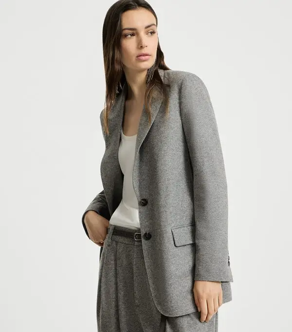 Brunello Cucinelli Cashmere Jersey Blazer