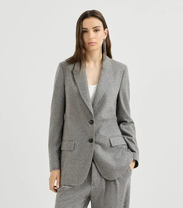 Brunello Cucinelli Cashmere Jersey Blazer