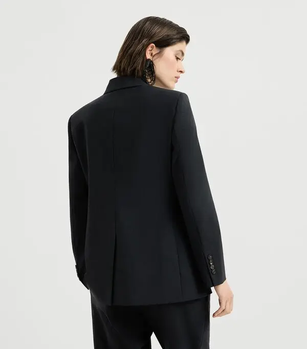 Brunello Cucinelli Wool-blend Double-breasted Jacket
