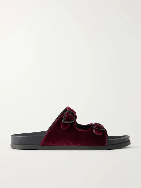 ANCIENT GREEK SANDALS Selestia Velvet Sandals