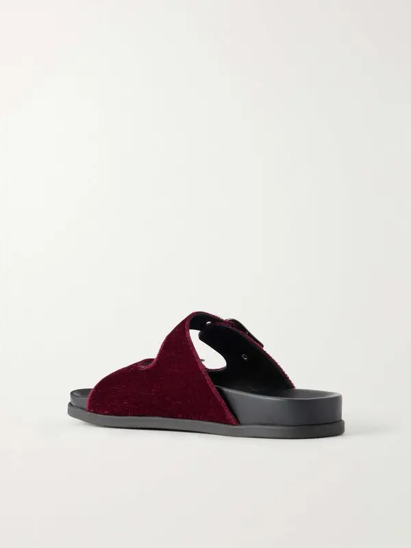 ANCIENT GREEK SANDALS Selestia Velvet Sandals