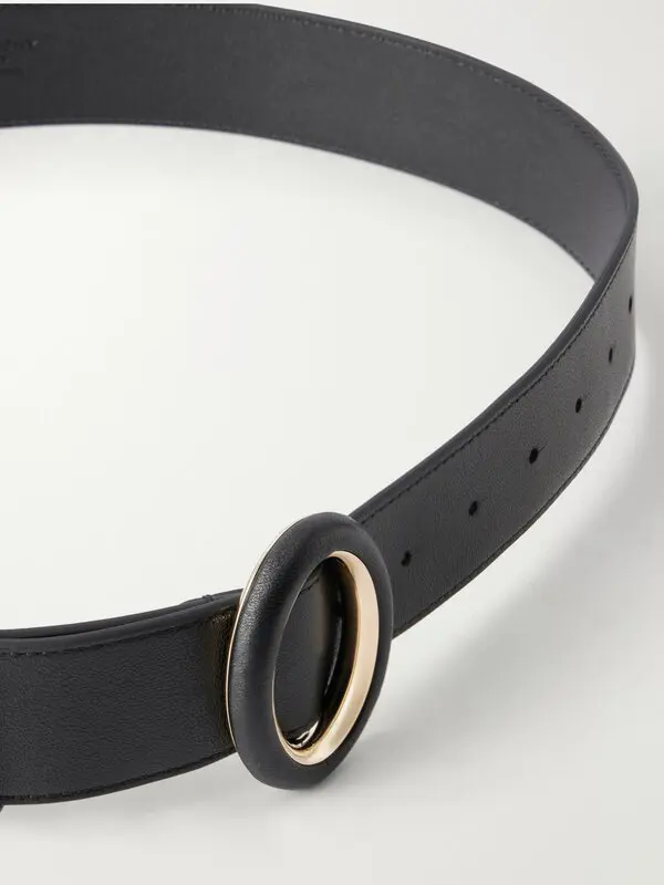 Givenchy Leather Belt With Oval Buckle