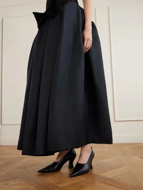 Khaite Colleen 75 Leather Pumps
