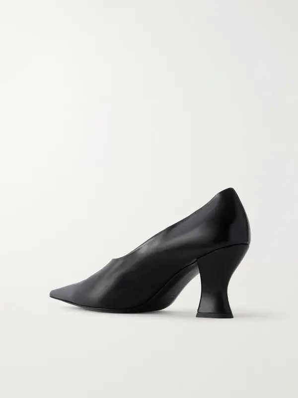 Khaite Colleen 75 Leather Pumps