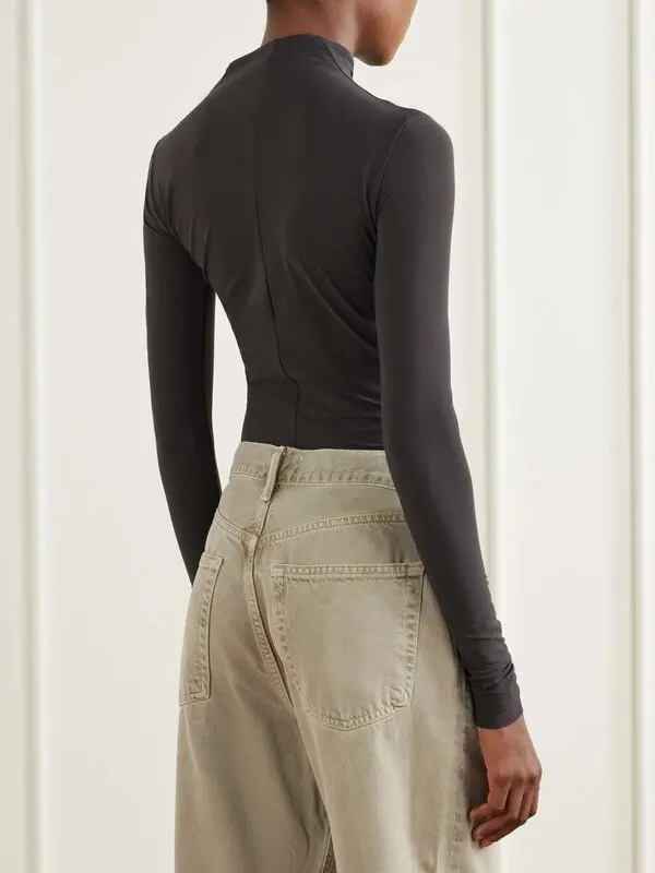 AGOLDE Lupin Gathered Stretch Bodysuit