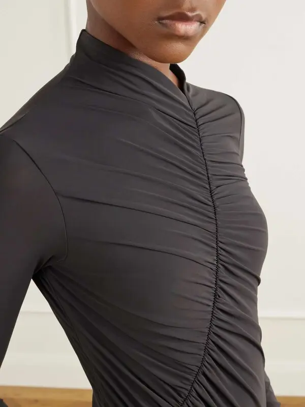 AGOLDE Lupin Gathered Stretch Bodysuit