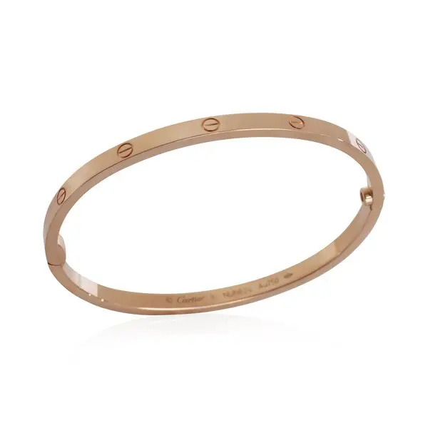 Cartier Rose Gold Small Model Love Bracelet