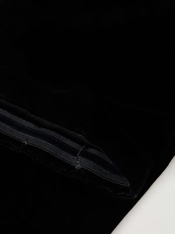 Alaïa Long Velvet Gloves