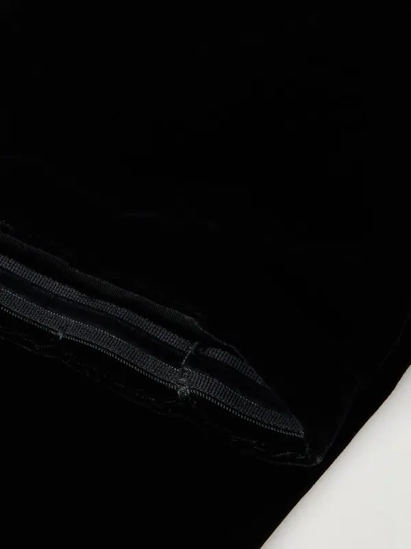 Alaïa Long Velvet Gloves