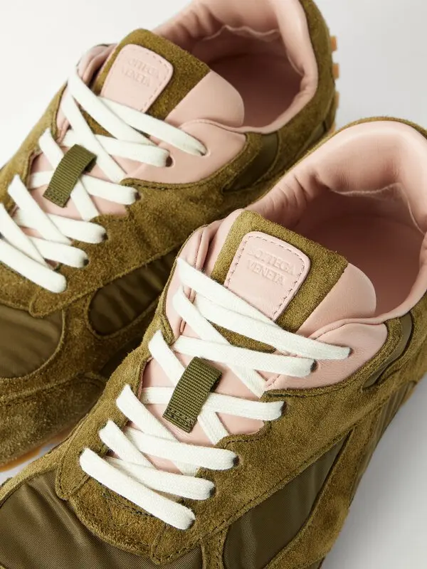 Bottega Veneta Orbit Sneakers - Green