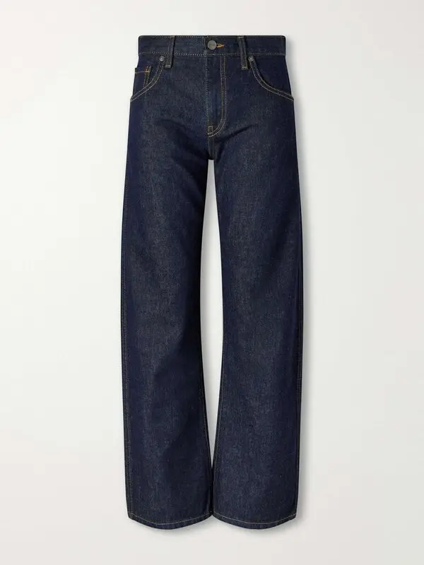Khaite Kerrie Mid-rise Straight-leg Jeans
